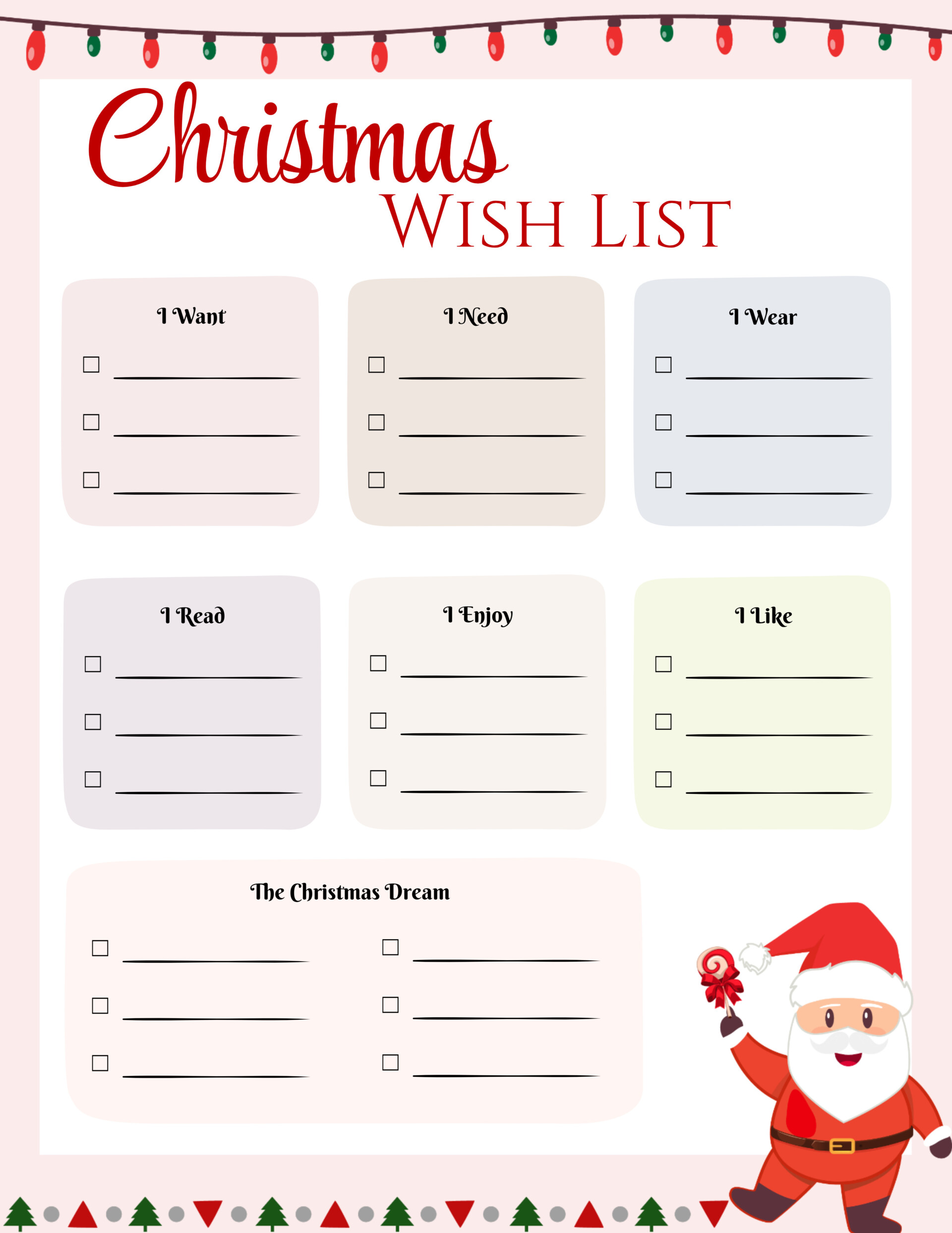 How to Make a Christmas Wish List: 8 Steps (with Templates) - Highfile